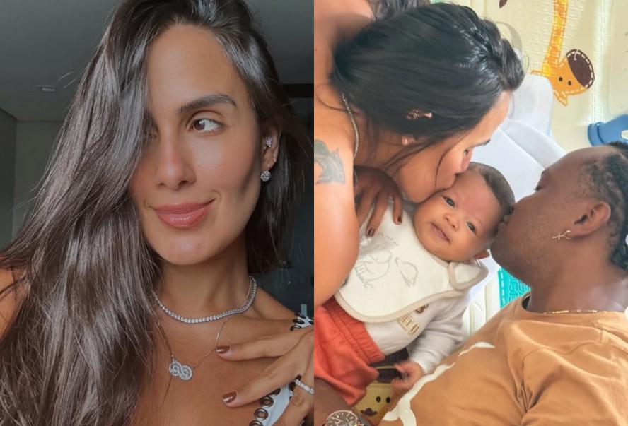 Carol Peixinho encanta web com novas fotos de Bento, filho com ...