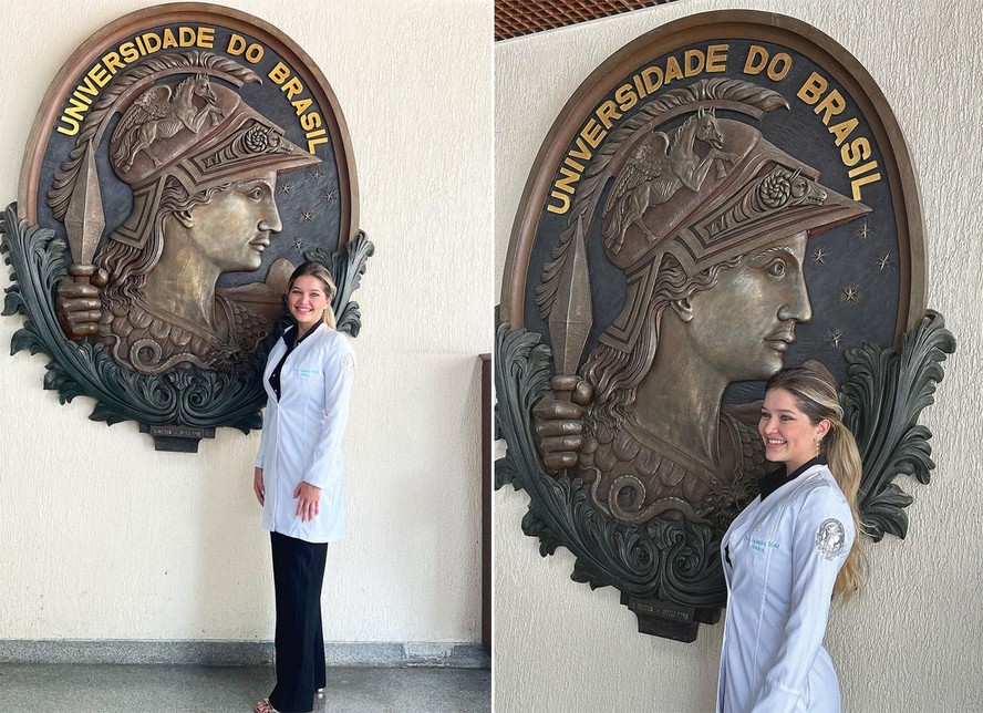 Lyandra Costa se despede de colegas do curso de especialização em ...