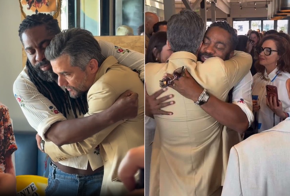 Taís Araujo torce por Wagner Moura no Oscar com 'santinho' do ator; vídeo