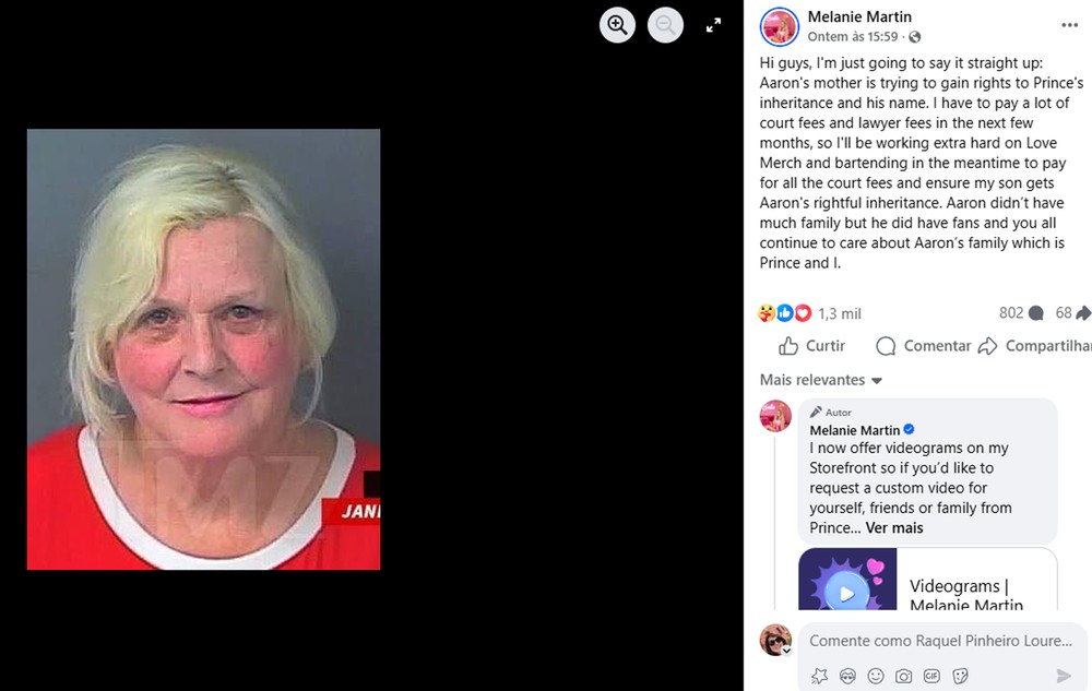 Melanie Martin, ex de Aaron Carter, acusa mãe de cantor de tentar ...