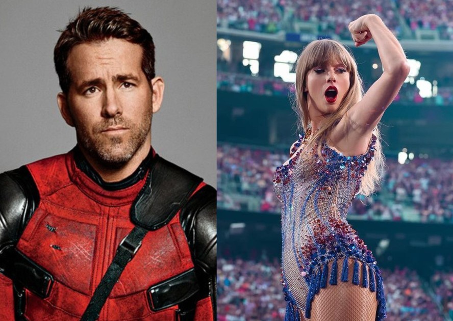 Ryan Reynolds quer Taylor Swift como sua sucessora em 'Deadpool'