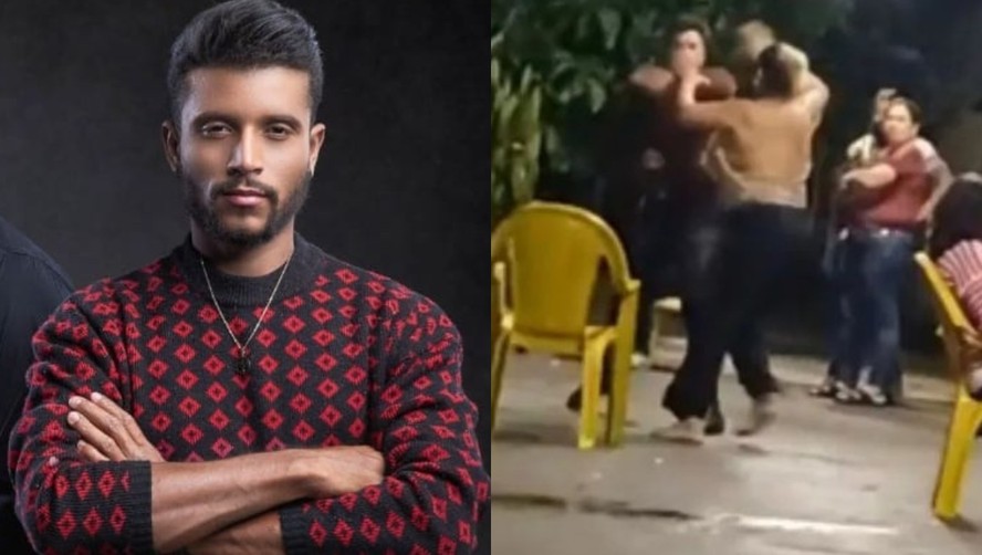 Vídeo: Sertanejo Luan agride a mãe durante briga em bar, em Goiás
