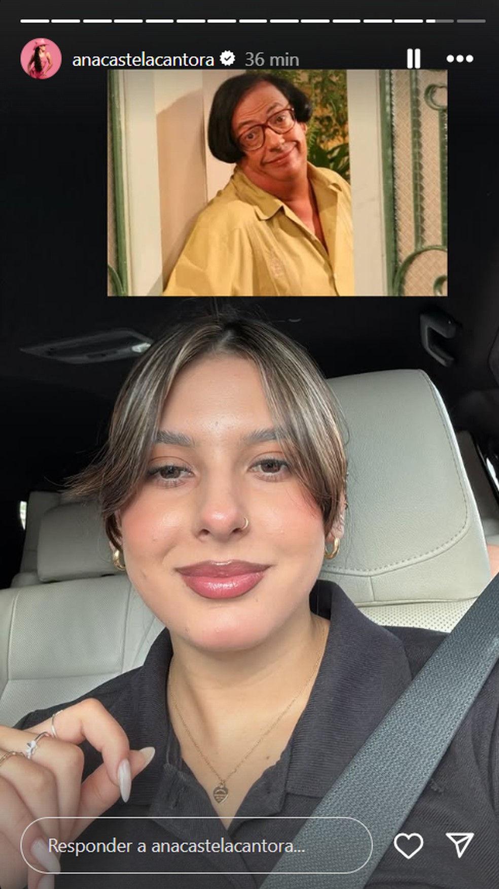 Ana Castela muda visual e se compara ao Beiçola, de 'A Grande Família ...