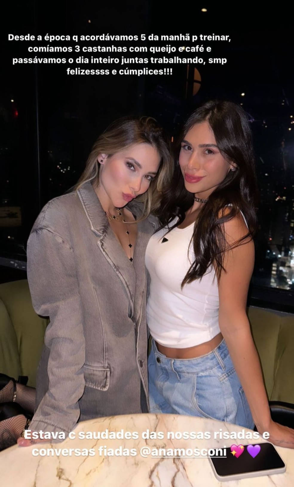 Virginia Fonseca reencontra ex-cunhada Ana Mosconi, e celebra: 'Nada mudou'