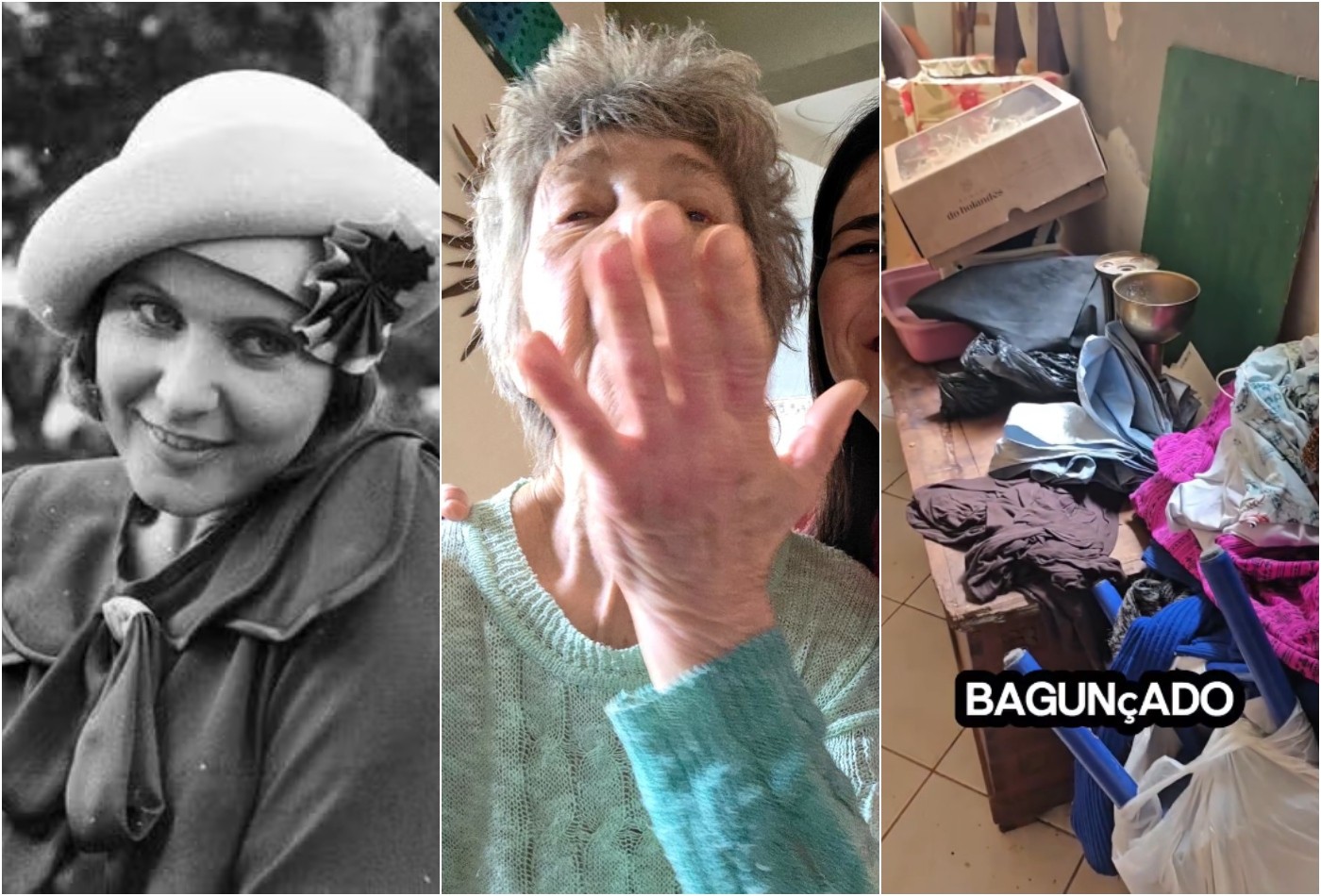 Ativista visita Rejane Schumann; veja como está ex-atriz da Globo ...