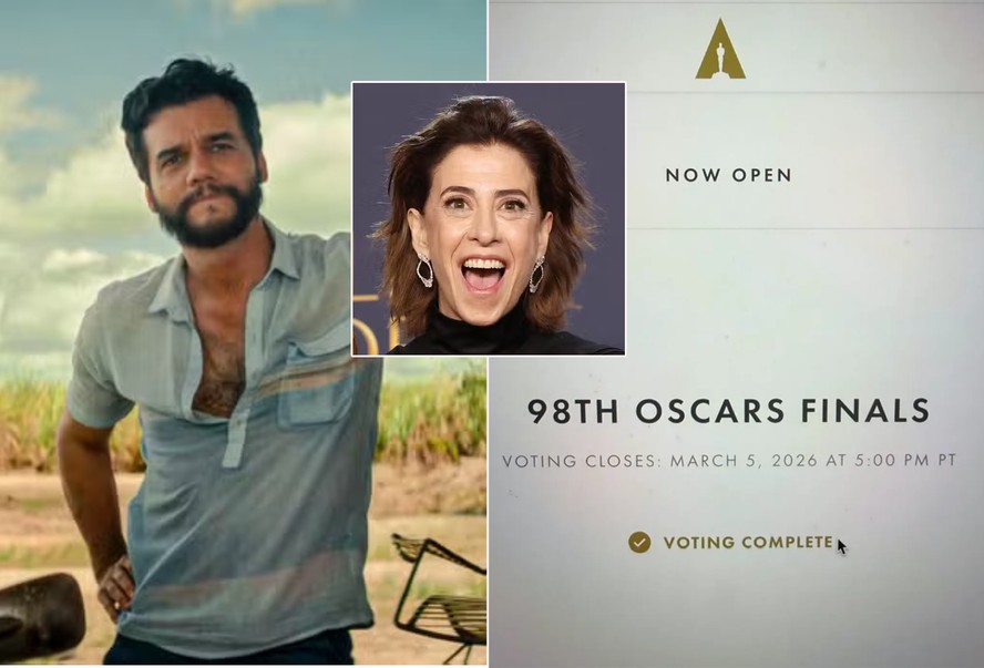 Fernanda Torres vota no Oscar 2026 e dá pista: 'Meu voto é SECRETO!'