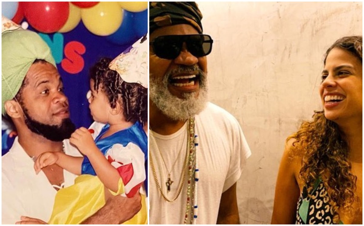 Carlinhos Brown mostra foto antiga com a filha em aniversário: 'Nasceu ...