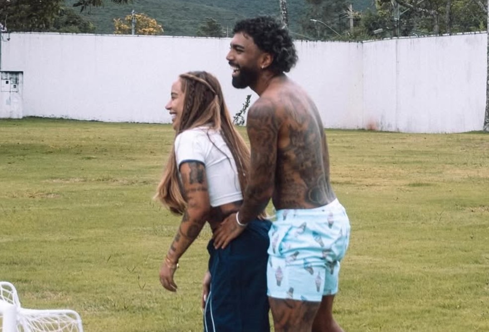Rafaella e Gabigol — Foto: Reprodução/Instagram