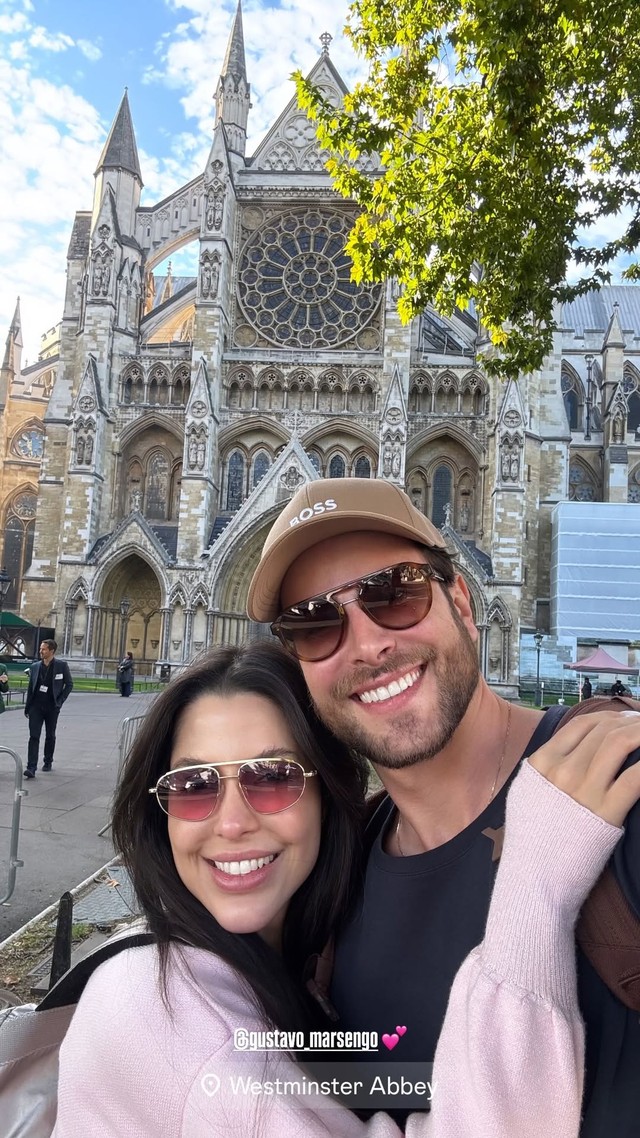 Ex-BBBs Laís Caldas e Gustavo Marsengo curtem lua de mel após casamento luxuoso; confira