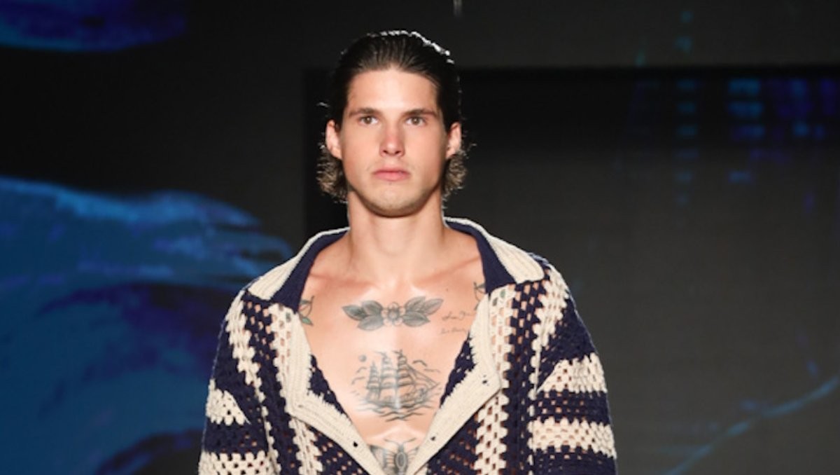 Gabriel Fop estreia na SPFW: 'Treinei muito e comi pouco'