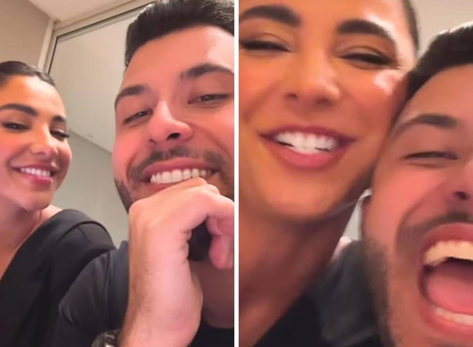 Murilo Huff e Gabriela Versiani dançam juntinhos e fortalecem rumores ...