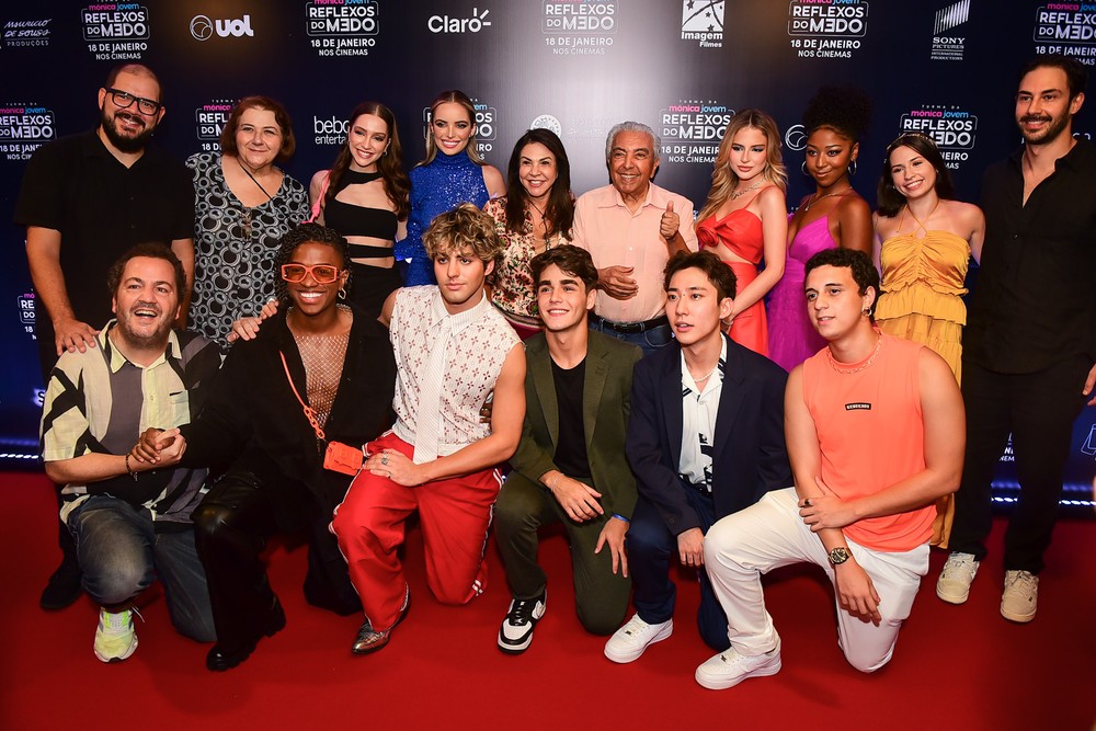 Mauricio de Sousa se reúne a elenco em première de 'Turma da Mônica ...