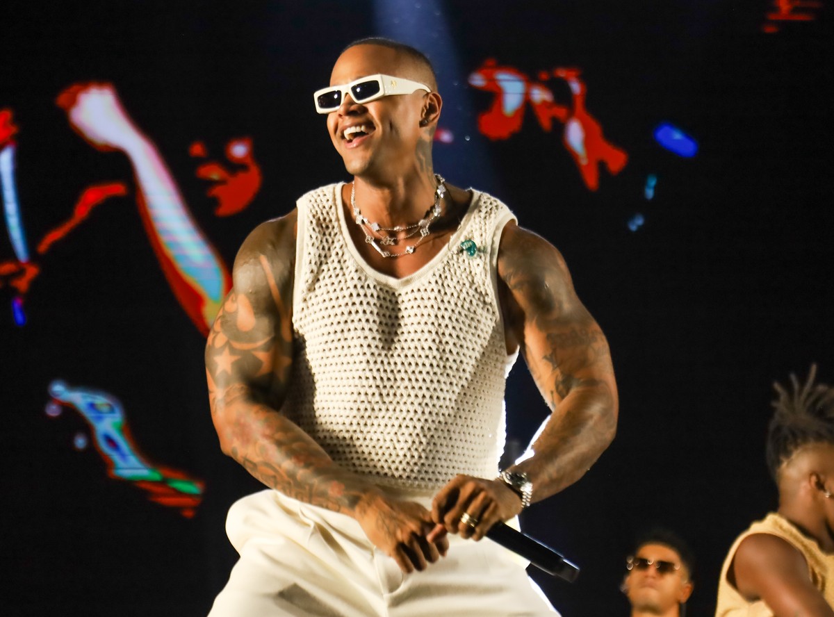 Léo Santana se apresenta na Virada Cultural de São Paulo; fotos