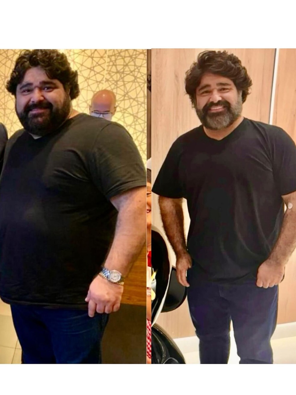 Fabiano Menotti mostra antes e depois após eliminar 52 kg: 'A luta ...