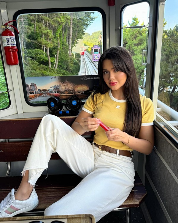 Franciny Ehlke diz que conheceu namorado bilionário como sócio: 'Eu ...