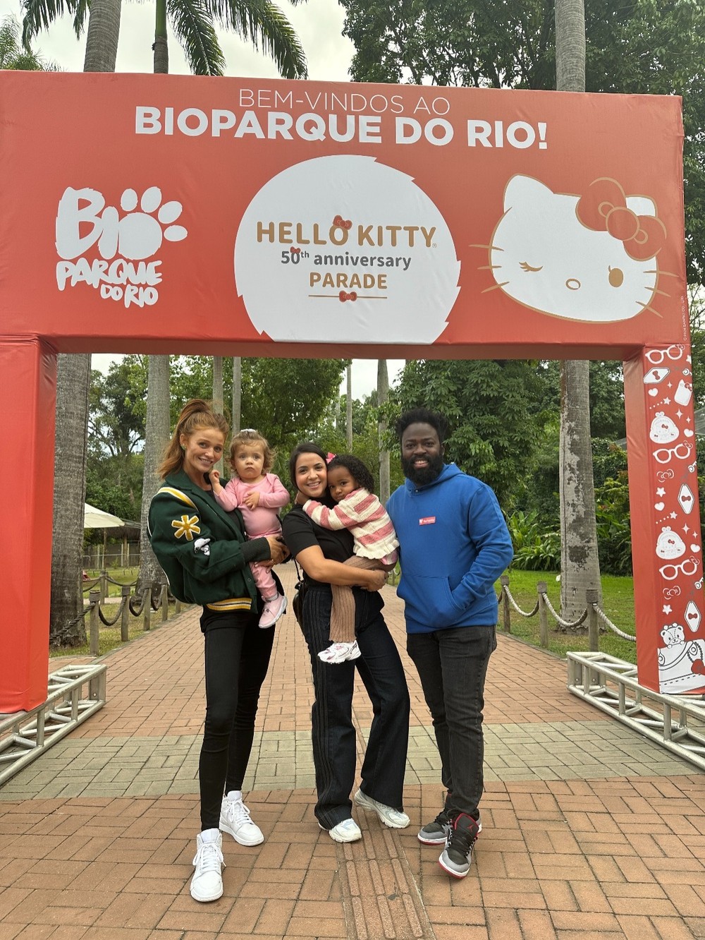 Famosos vão com os filhos ao BioParque do Rio para visitar a mostra ...