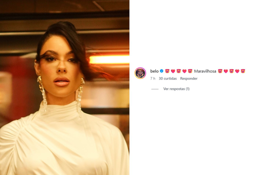 Rayane Figliuzzi estreia na semana de moda de Milão e Belo se derrete ...