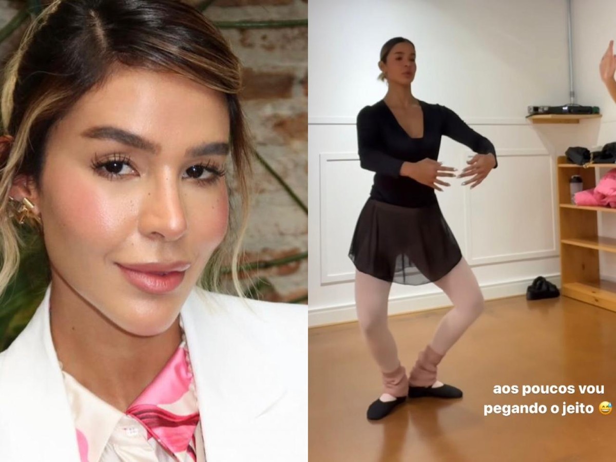 Kerline retoma ballet após 22 anos para 'trabalhar energia feminina' e ...