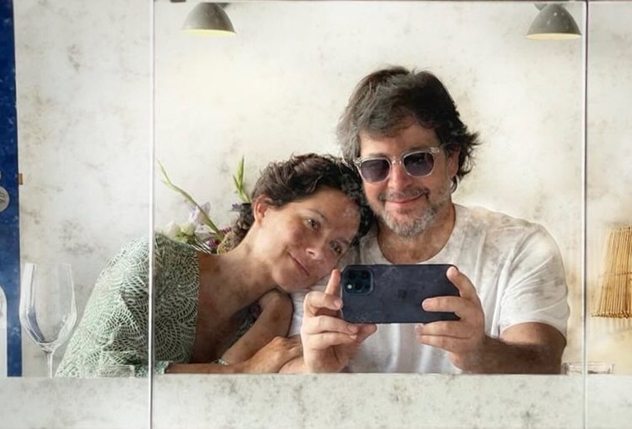 Cecilia Malan comemora 53 anos de Murilo Benício, seu namorado, com ...