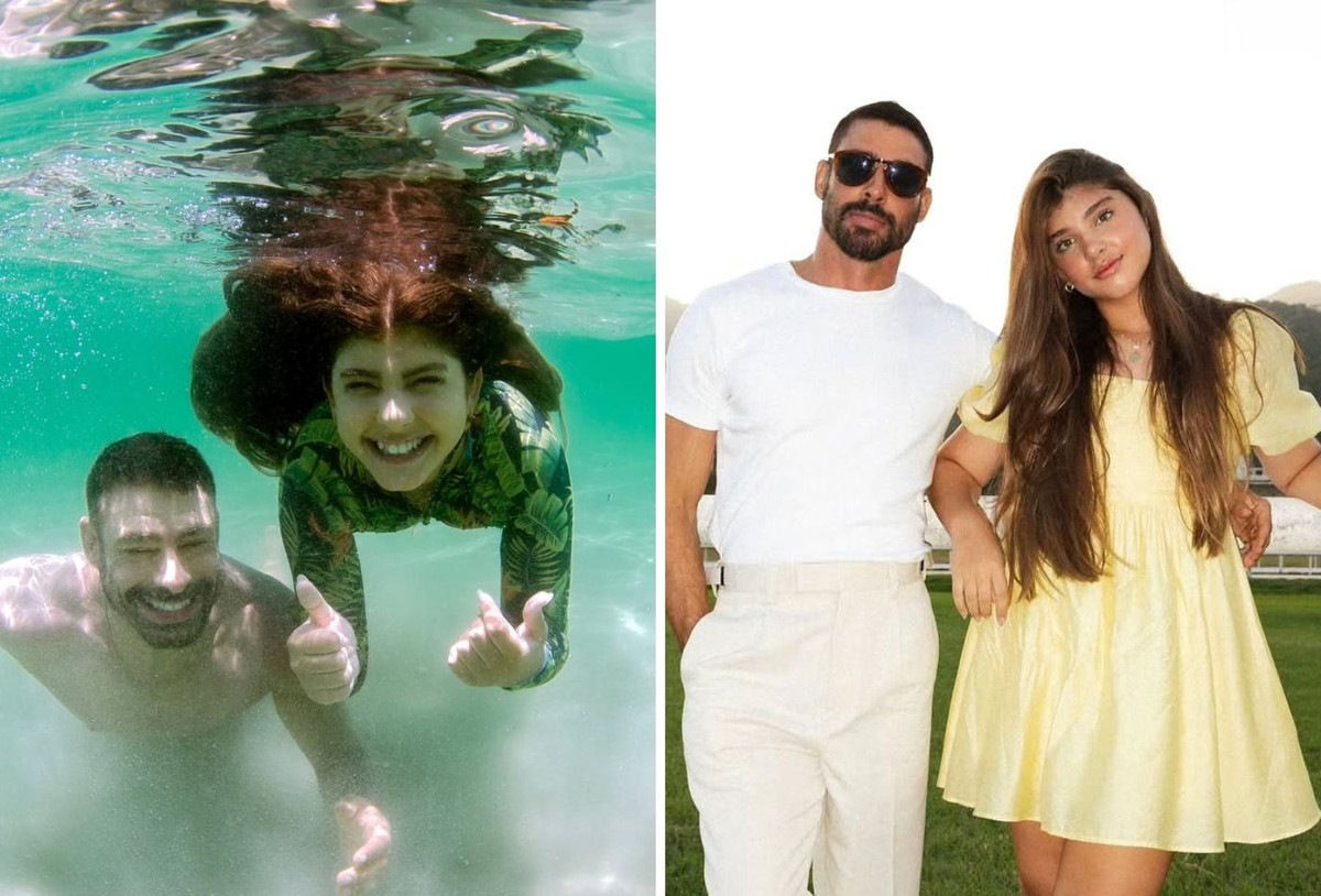 Cauã Reymond celebra aniversário da filha, Sofia, com homenagem: 'Amor maior não tem'