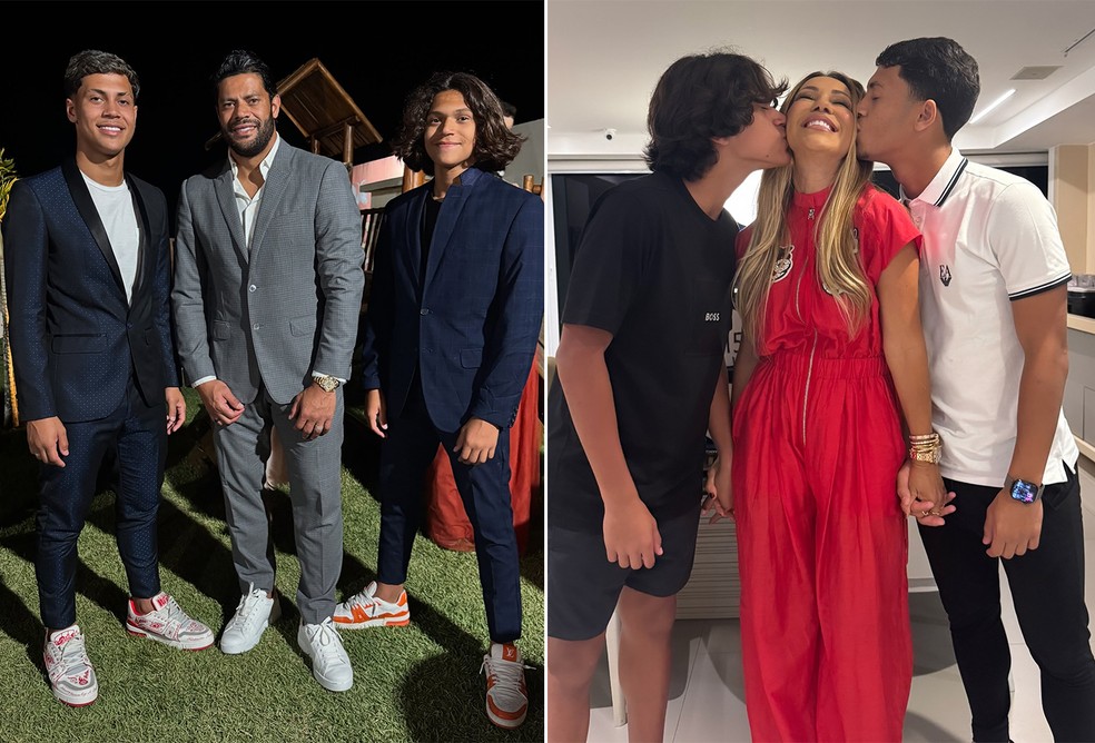 Ex de Hulk, Iran Ângelo posta de maiô supercavado e aos beijos com o noivo