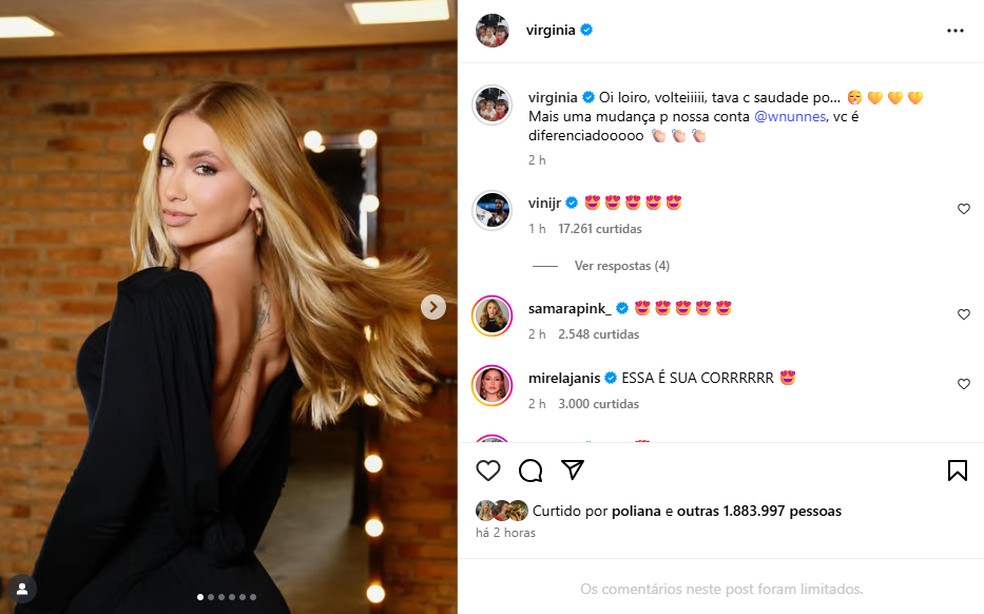 Virginia Fonseca exibe look romântico para aniversário de 3 anos de ...