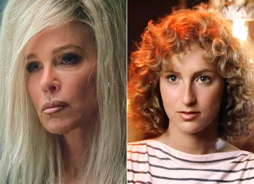 Jennifer Grey, estrela de 'Dirty Dancing', aparece irreconhecível em ...