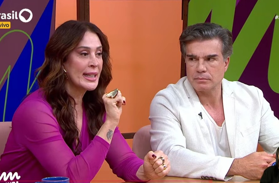 Claudia Raia e Jarbas Homem de Mello falam sobre anabolizantes; ator ...