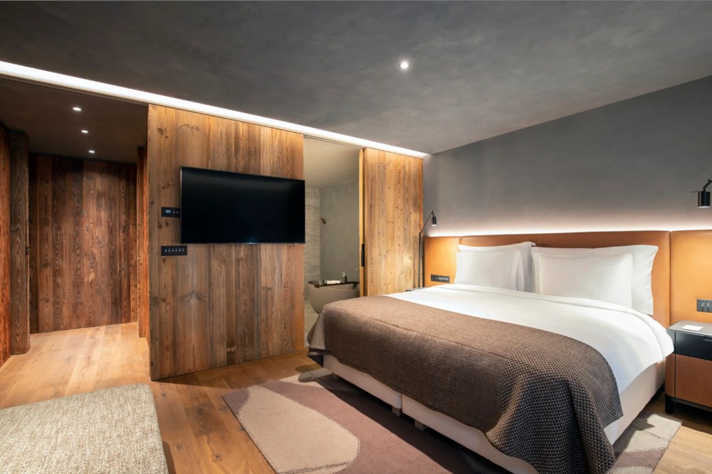 Roberto Justus e Ana Paula Siebert se hospedam em resort de esqui com ...