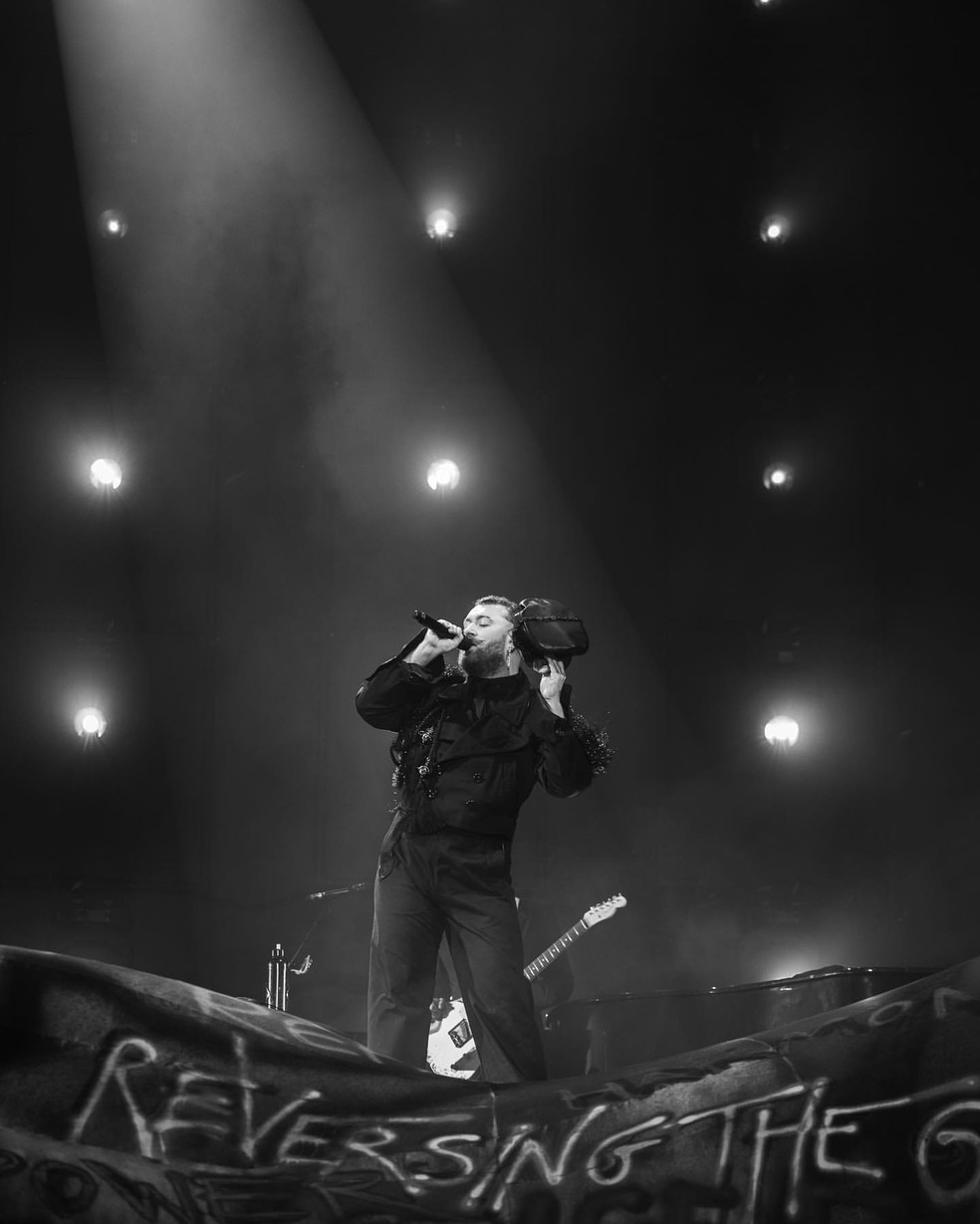 Sam Smith publica fotos de show em São Paulo: 'Sonho que se tornou ...