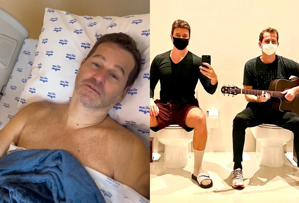 Afonso Nigro retira tumor do rim e agradece Rodrigo Faro: 'Anjo da guarda'