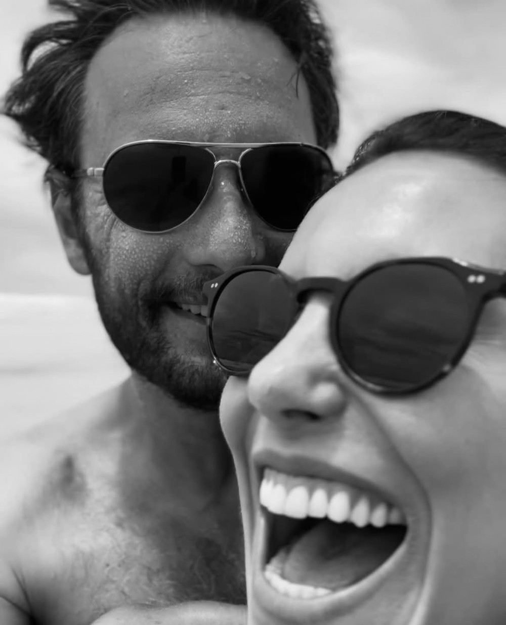 Rodrigo Santoro posta fotos inéditas com Mel Fronckowiak e se declara ...