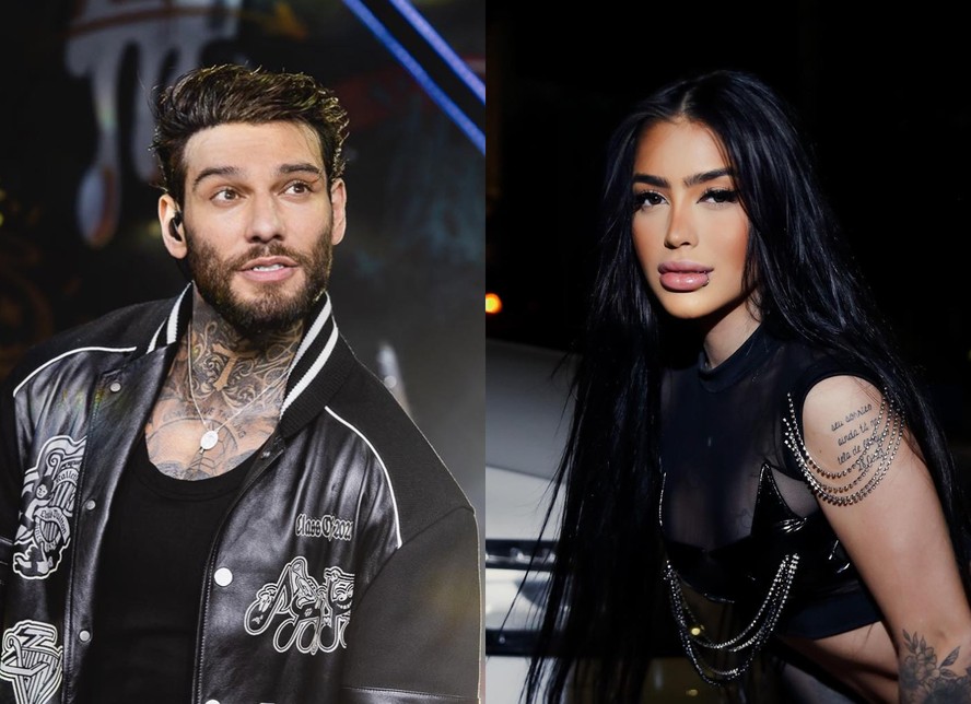 Solteiro, Lucas Lucco surge de mãos dadas com MC Mirella