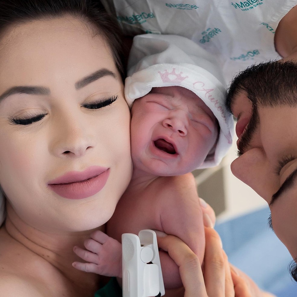 Nasce filha do sertanejo Jefferson Moraes com Nayara Perassoli