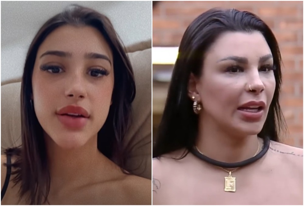 Bia Miranda relembra empurrão da mãe após expulsão de Rachel Sherazade ...