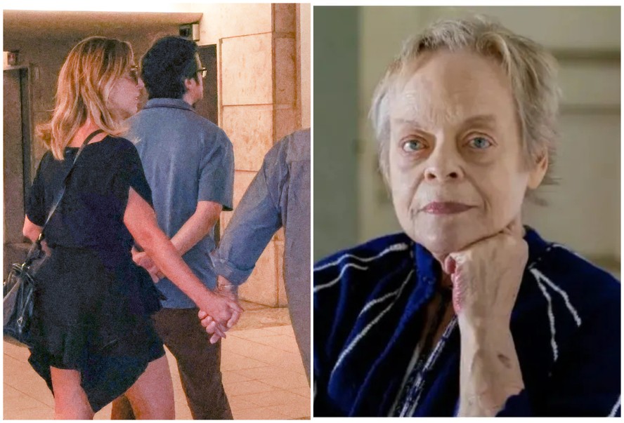 Júlia Rabello vai ao velório da tia, a atriz Angela Rabello, no Rio; fotos