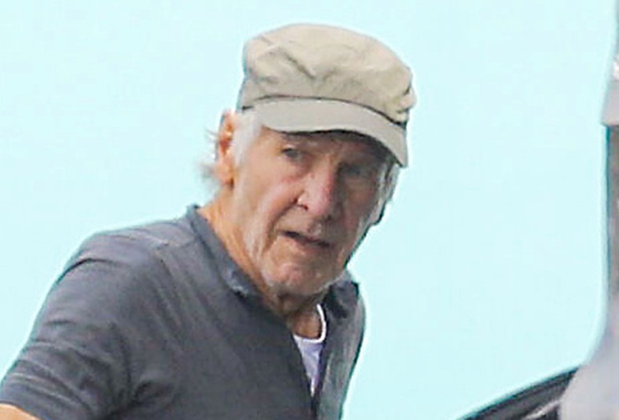 Astro fit! Aos 83 anos, Harrison Ford exibe veias saltadas em passeio ...