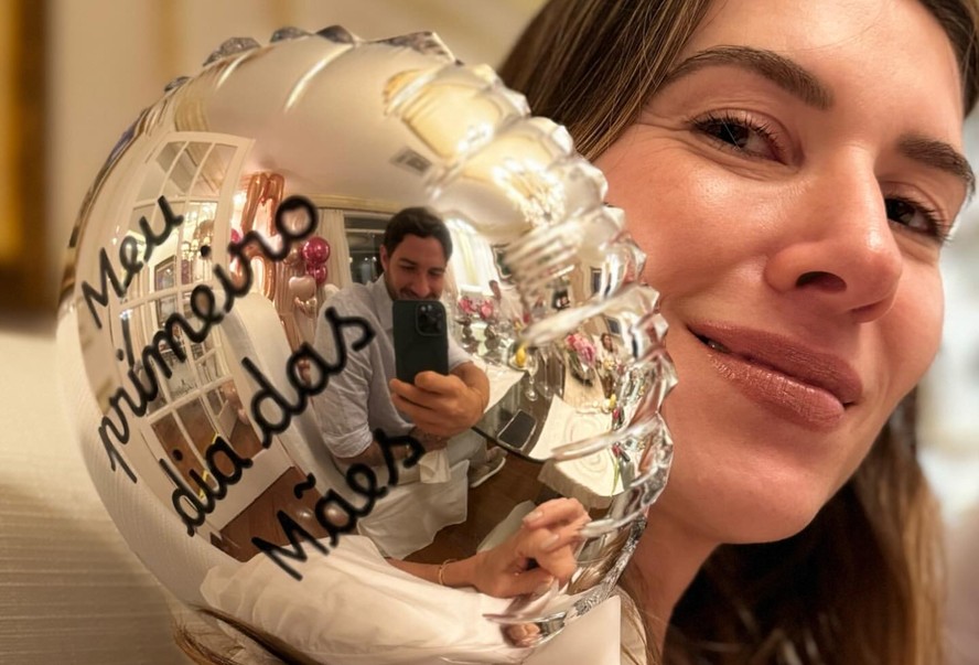 Rebeca Abravanel e Alexandre Pato mostram filho pela 1ª vez após 4 ...