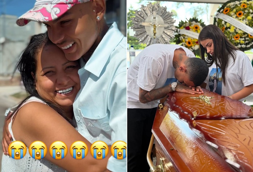 Influenciador Chrys Dias se despede da mãe: 'Te vejo lá no céu, minha princesa'