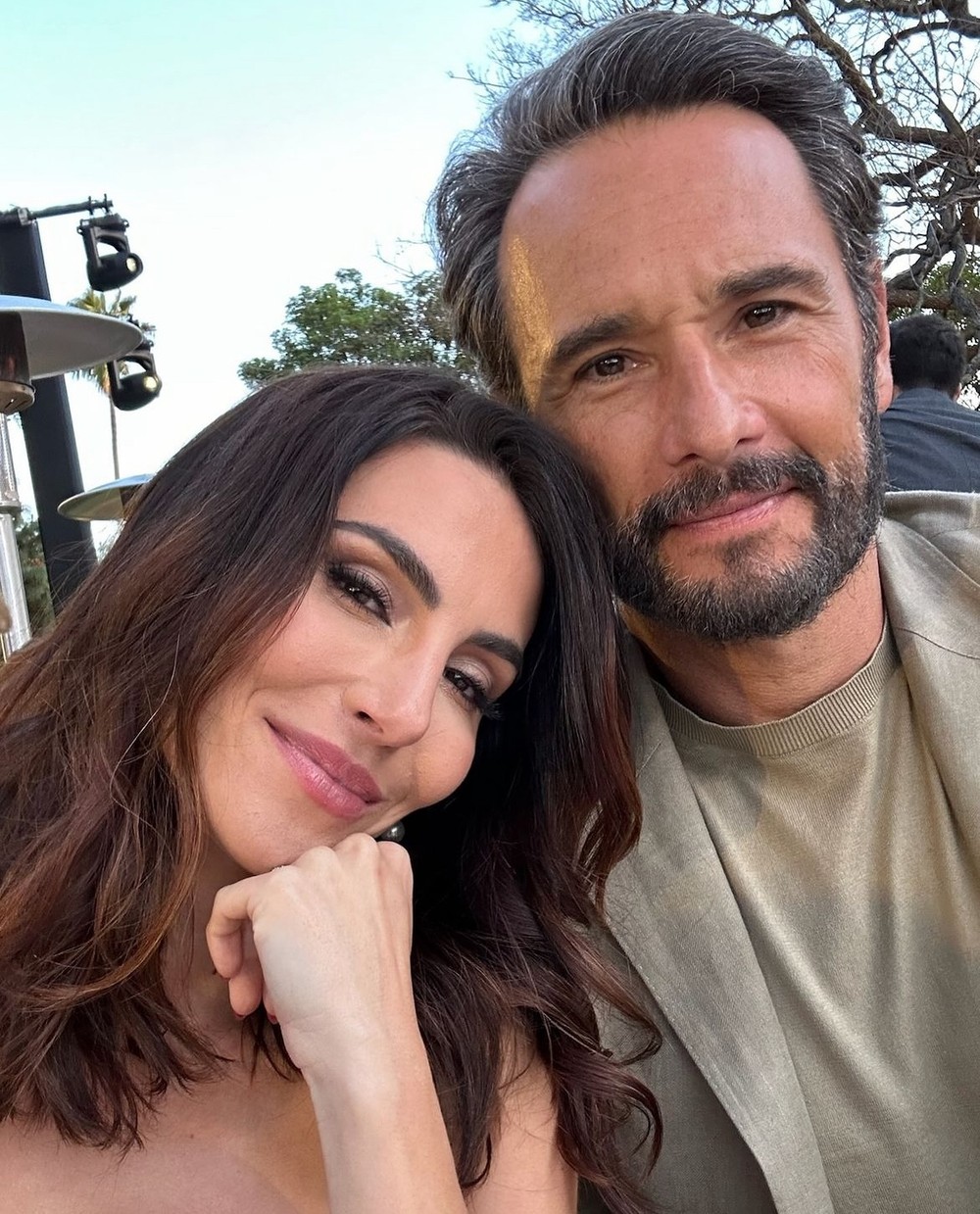 Mel Fronckowiak celebra aniversário de Rodrigo Santoro com declaração ...