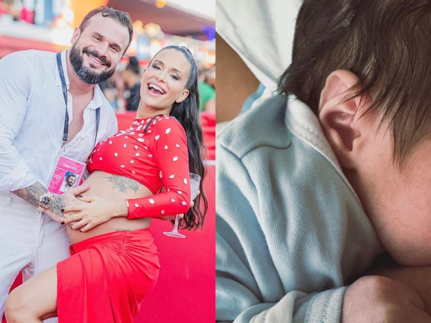 Nasce primeiro filho de Marcelinho Calil, presidente da Viradouro