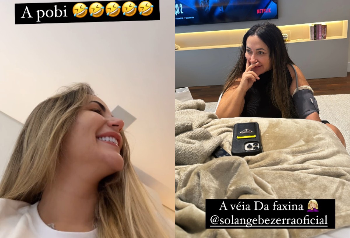 Deolane Bezerra diz que sua mãe, Solange Bezerra, 'comandava a cela'