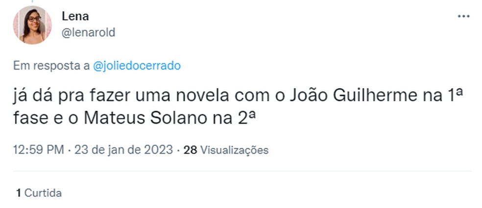 Web aponta semelhança entre Mateus Solano e João Guilherme; veja memes