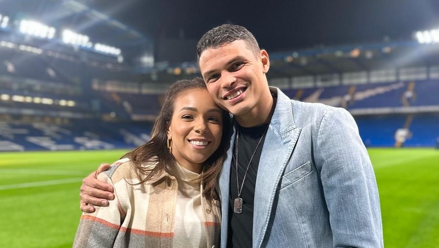 Belle Silva pede a Thiago Silva para participar do BBB: 'Ele não deixa'
