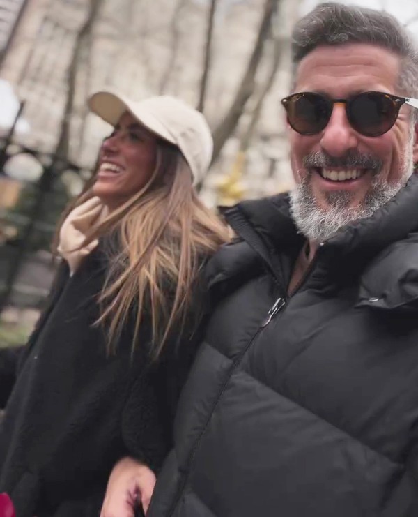 Marcos Mion visita a filha em Nova York: 'Você pisca e sua bebê virou ...