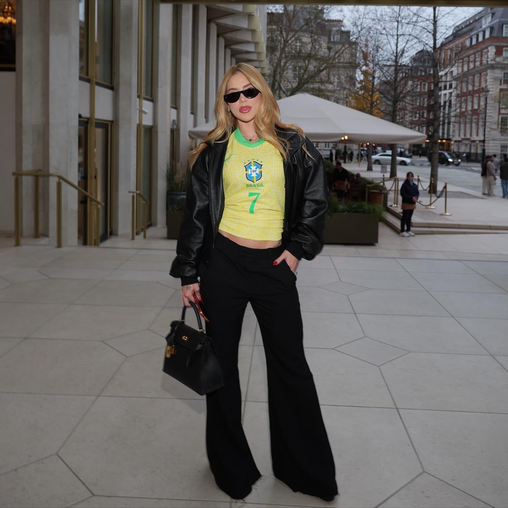 Virginia marca presença em jogo da seleção brasileira em Londres com ...