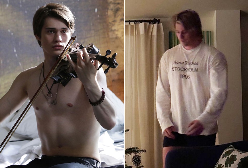 Ator de 'Vermelho, Branco e Sangue Azul' aparece saradão para viver He-Man; compare