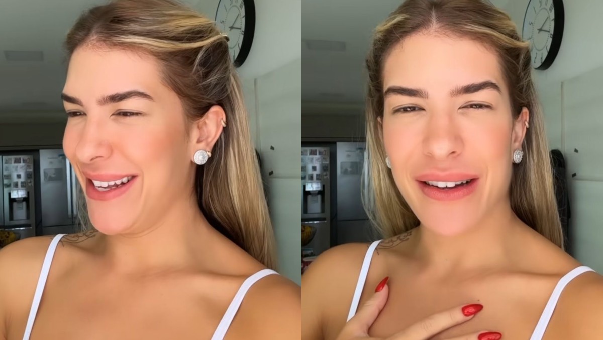 Lore Improta esclarece por que não tirou foto com a sogra no aniversário da filha: 'Diferente da ...