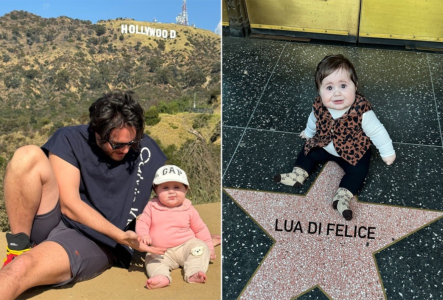 Em Hollywood, Lua Di Felice 'ganha estrela' na Calçada da Fama com Viih ...