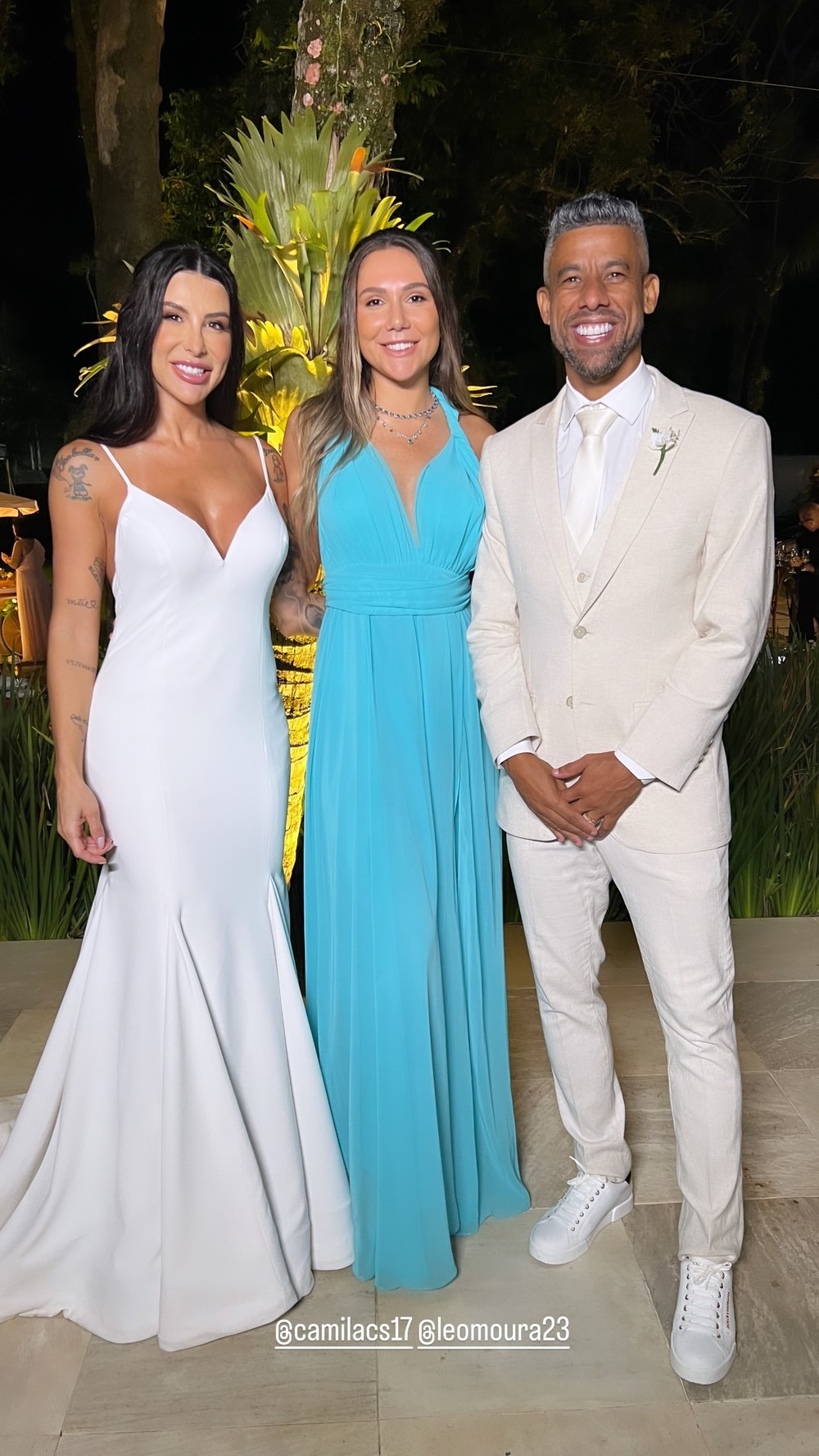 Léo Moura E Camila Moura Renovam Votos De Casamento Assista